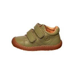 bisgaard Leder-Barfu&szlig;schuhe in Khaki - 54% | Gr&ouml;&szlig;e 26 | Lauflernschuhe