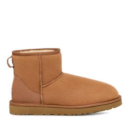 UGG Australia UGG Stiefel - Classic Mini Chestnut Ankle Boot - Gr. 41 (EU) - in Braun - f&uuml;r Damen