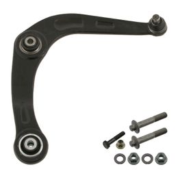 febi bilstein Lenker, Radaufh&auml;ngung ProKit vorne rechts mit Anbaumaterial f&uuml;r PEUGEOT 3521.K2 3521.R7 3521.R7S1 40780