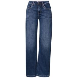 Street One Jeans in mid blue soft washed | Gr.: W29/L30