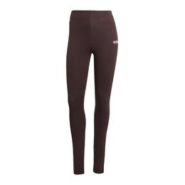 adidas Sportswear Sporthose 'Essentials' Damen Gr&ouml;&szlig;e XS/S dunkelbraun / wei&szlig;