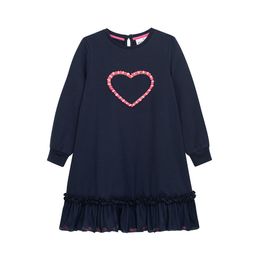 Danamade Kleid Mädchen Größe 122 navy / pink