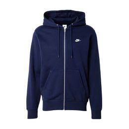 Nike Sportswear Zip-Up Hoodie 'CLUB' male Blue size M