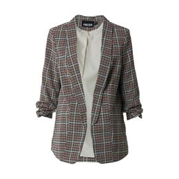 Pieces Blazer 'PCBOSS' Damen Größe 34 elfenbein / navy / karamell / mint