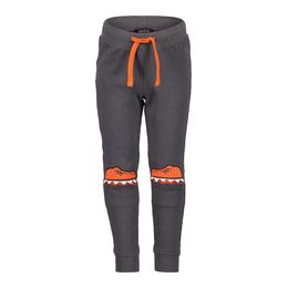 Blue Seven Hose Jungen Größe 122 anthrazit / neonorange / schwarz / weiß