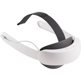 META Headset-Halterung »Quest 3 Elite-Riemen mit Akku (Elite Strap with Battery)« weiß Der Riemen lässt sich durch Drehen des Einstellrads in...