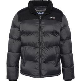 Schott NYC Steppjacke Unisex-Schnitt anthracite M M Puffer Jacket von Schott NYC