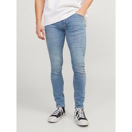 Jack & Jones JACK & JONES Skinny-fit-Jeans »JJILIAM JJEVAN JJ 594 SN« Blue Denim 32 - Länge 32 Länge 32 32 Skinny-fit-Jeans mit extra-engem Beinschnitt für eine...
