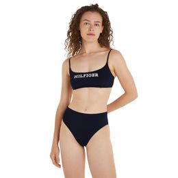 Tommy Hilfiger Swimwear Bikini-Hose &raquo;CHEEKY HIGH WAIST BIKINI&laquo; in Unifarbe Desert Sky M (38) - N-Gr N-Gr M (38) Bikini-Hose von TOMMY HILFIGER