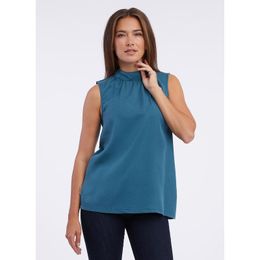 Ragwear Blusentop &raquo;ANGYC TOP ORG&laquo; mit Neckholder Kragen PETROL M (38) M (38) Vegan, von PETA verifiziertes Blusentop ANGYC TOP ORG von Ragwear