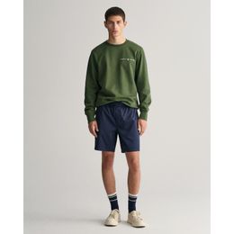 Gant Shorts &raquo;DRAWSTRING LOGO SHORTS&laquo; mit elastischem Bund und Kordelzug marine L - N-Gr N-Gr L Shorts von Gant