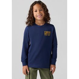 Levi's&reg; kids LEVI'S KIDS Langarmshirt mit R&uuml;ckenprint for BOYS DRESS BLUES 14 (164) 14 (164) Langarmshirt von Levi's Kids for Boys