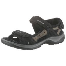 Ecco Trekkingsandale &raquo;OFFROAD&laquo;, Outdoorschuh, Sommerschuh, Freizeitsandale, in sportlicher Optik schwarz-grau 38 38 Aus softem Nubukleder und Textil