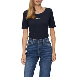 s.Oliver Damen s.Oliver T-Shirt mit Logoschriftzug blau 46