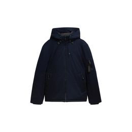 Tom Tailor Winterjacke mit Kapuze mit Kapuze sky captain melange S S Jacke von Tom Tailor