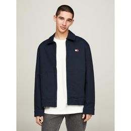Tommy Jeans Kurzjacke »TJM REG COTTON JACKET EXT« dark night navy S S Jacke von Tommy Jeans
