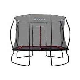 Hudora 4Square Trampolin 215x305, Fitnessger&auml;t schwarz/rot
