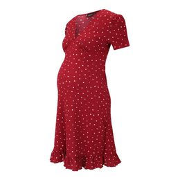 Only Maternity Umstand Kleid 'OLMBill' Damen Größe 44 rot / weiß