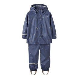 name it Funktionsanzug 'Dry10' Jungen Größe 116 dunkelblau / pueblo / grau / schwarz
