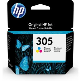 Original HP DeskJet 2755 e (3YM60AE / 305) Druckerpatrone Color (Cyan,Magenta,Gelb)