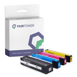 FairToner 4er Multipack Set Kompatibel f&uuml;r HP PageWide Pro 552 dw (973X) Druckerpatronen