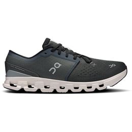 On Cloud X 4 Laufschuhe Herren - grau - Gr. 42 1/2 - Polyester