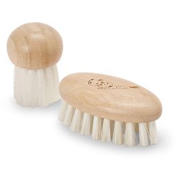 Tchibo - 2 Gemüsebürsten - naturfarben