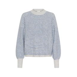 Kaffe Sweater 'Ellery' female size L Light blue / Light grey