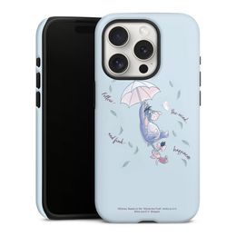 DeinDesign iPhone 15 Pro Handy Panzer Handyh&uuml;lle robuste Outdoor H&uuml;lle Schutzh&uuml;lle matt Official Licensed Product Winnie The Pooh Eeyore Disney Tough Case