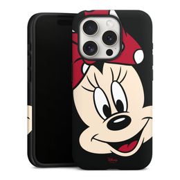 DeinDesign iPhone 15 Pro Handy Panzer Handyh&uuml;lle robuste Outdoor H&uuml;lle Schutzh&uuml;lle matt Disney Minnie Mouse Official Licensed Product Tough Case
