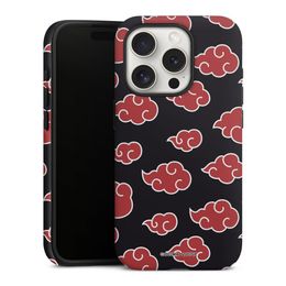 DeinDesign iPhone 15 Pro Handy Panzer Handyh&uuml;lle robuste Outdoor H&uuml;lle Schutzh&uuml;lle matt Akatsuki Official Licensed Product Naruto Shippuden Tough Case
