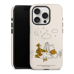 DeinDesign iPhone 15 Pro Handy Panzer Handyh&uuml;lle robuste Outdoor H&uuml;lle Schutzh&uuml;lle matt Disney Winnie The Pooh Official Licensed Product Tough Case
