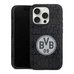 DeinDesign iPhone 15 Pro Handy Panzer Handyh&uuml;lle robuste Outdoor H&uuml;lle Schutzh&uuml;lle matt Jersey Borussia Dortmund Bvb Tough Case