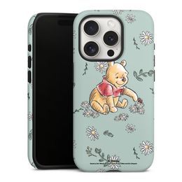 DeinDesign iPhone 15 Pro Handy Panzer Handyh&uuml;lle robuste Outdoor H&uuml;lle Schutzh&uuml;lle matt Disney Winnie The Pooh Official Licensed Product Tough Case