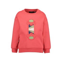 Blue Seven Sweatshirt Jungen Gr&ouml;&szlig;e 122 navy / pastellgr&uuml;n / hellrot / wei&szlig;