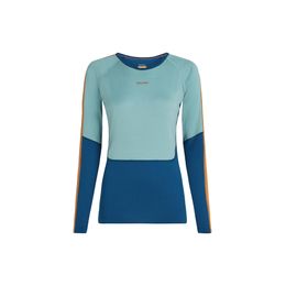 Icebreaker Funktionsshirt '200 Oasis' Damen Gr&ouml;&szlig;e L blau / mint / orange