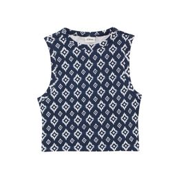 s.Oliver Top M&auml;dchen Gr&ouml;&szlig;e 134/140 navy / wei&szlig;