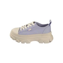 Buffalo Sneaker Damen Gr&ouml;&szlig;e 36 beige / lavendel Sommerschuhe