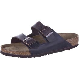Birkenstock Arizona Sfb Leoi Sandalen Herren - braun - Gr. 43 - Leder