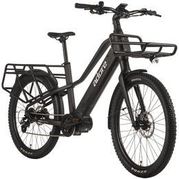 Adore Adore E-Citybike 26" Alu Urban E-Bike CX-501 Mittelmotor 85NM / 15Ah Schwarz