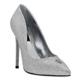 Philipp Plein Hohe Schuhe - Pumps - Gr. 39 (EU) - in Silber - f&uuml;r Damen
