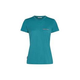 Icebreaker Performance Shirt 'Tech Lite' female Blue size S