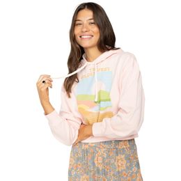Billabong Damen Hoodie "New Age"feelin peachy, Gr. L, 87% Baumwolle, 13% Polyester, Sweatshirts