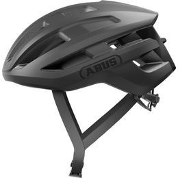 Abus Fahrradhelm "POWERDOME", M Kopfumfang: 54cm - 58cm, schwarz, Helme
