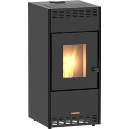 Pelletofen Blaze "Mareni 8", schwarz, Kaminöfen, W-Lan-fähig