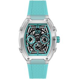 Ice Watch Multifunktionsuhr ICE-WATCH "ICE boliday - Plastic - Medium MT", türkis, Armbanduhren, Herren, Quarzuhr, Armbanduhr,Herrenuhr,Silikonarmband,Datum,12/24-Std.-Anzeige
