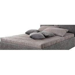 Tagesdecke, B:210cm L:220cm, grau, Westfalia Schlafkomfort, Polyester, Tagesdecken