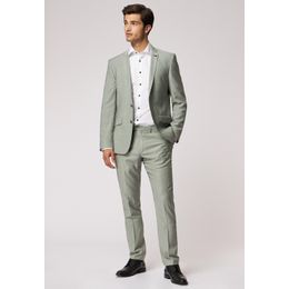 Roy Robson Herren Hosenanzug "Modischer Anzug Im Slim Fit", gr&uuml;n, Gr. 56, 57% Schurwolle, 40% Viskose, 3% Elasthan, Anz&uuml;ge