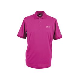 DEPROC Active Damen Poloshirt "HEDLEY WOMEN", pink, Gr. 36, 100% Polyester, Shirts, auch in Gro&szlig;en Gr&ouml;&szlig;en erh&auml;ltlich
