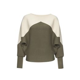 Lascana Damen Strickpullover, bunt, Gr. 40, colorblocking, Strick, Obermaterial: 50% Viskose, 28% Polyester, 22% Polyamid, Pullover, mit